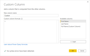 Power BI: Custom Column Vs Calculated Column | Power BI