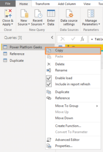 Duplicate Vs Reference Query In Power BI | Power BI