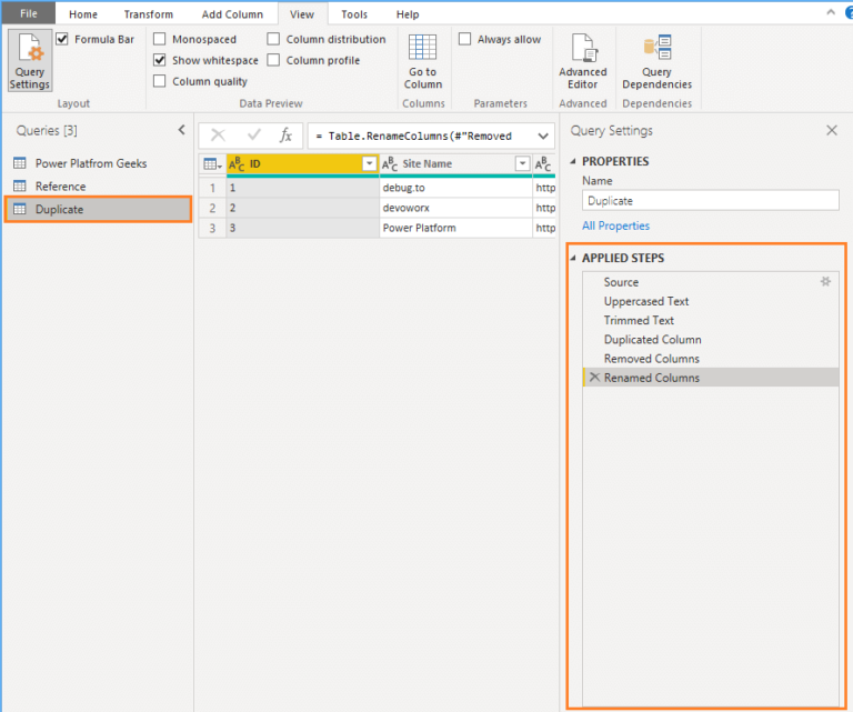Duplicate Vs Reference Query In Power BI | Power BI