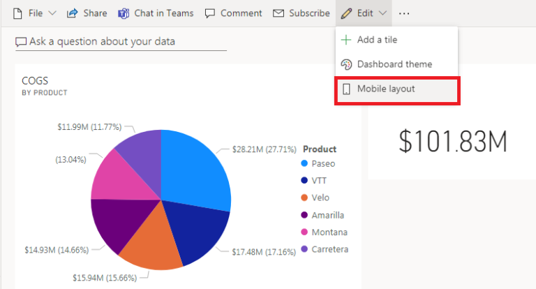 4 Steps To Build Power BI Dashboard For Mobile Correctly | Power BI