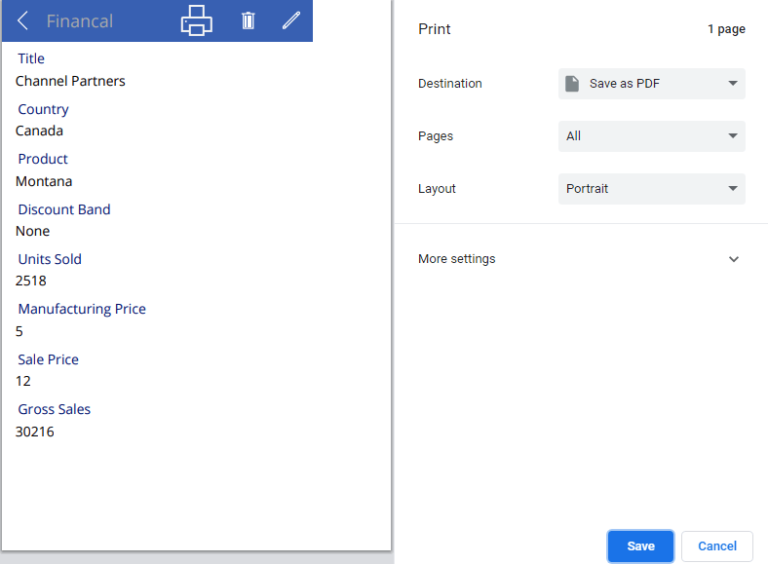 PowerApps Print Function, Forms, And Scrollable Galleries | Power Apps