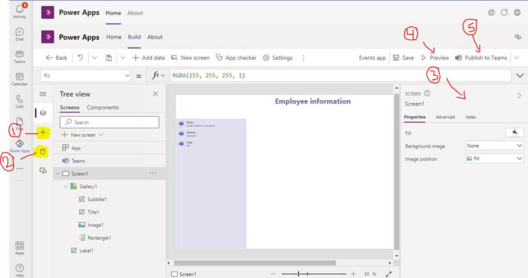 PowerApps Ms Teams Integration | Microsoft Power Platform