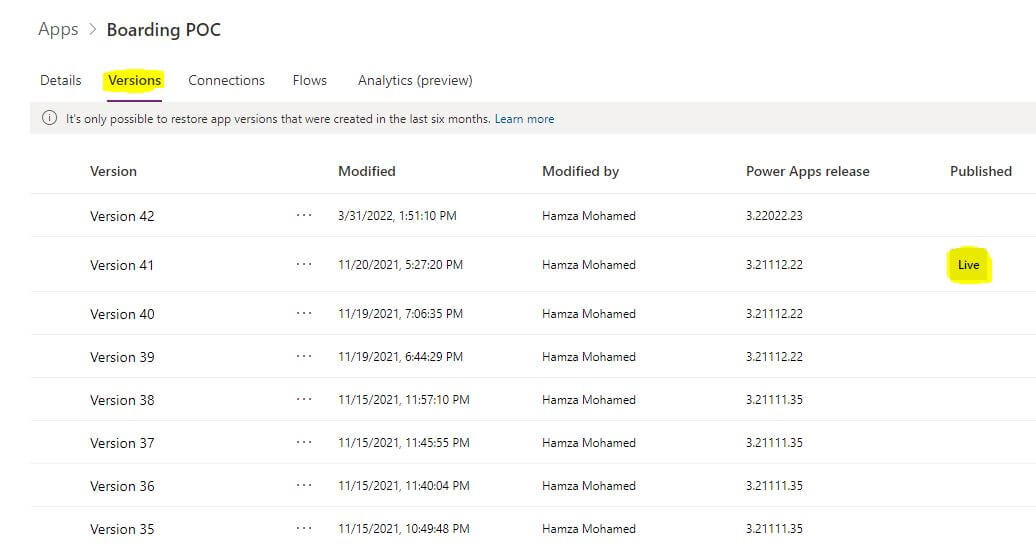 How To Manage PowerApps Version History? | Power Apps How To Manage PowerApps Version History? | Power Apps