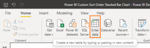 Power BI Custom Sort Order In Bar Chart