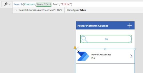 PowerApps Filter And Search Function Examples | Power Apps