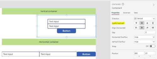 PowerApps Container Control Best Practice