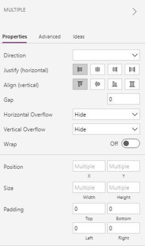 PowerApps Container Control Best Practice