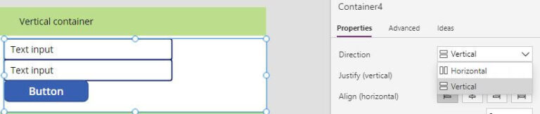 PowerApps Container Control Best Practice