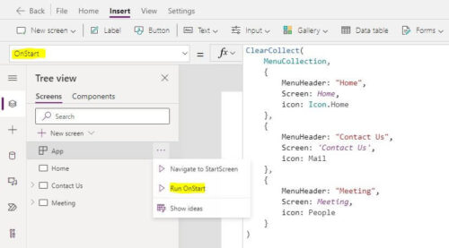 How To Build Left Navigation Component In PowerApps? | Power Apps