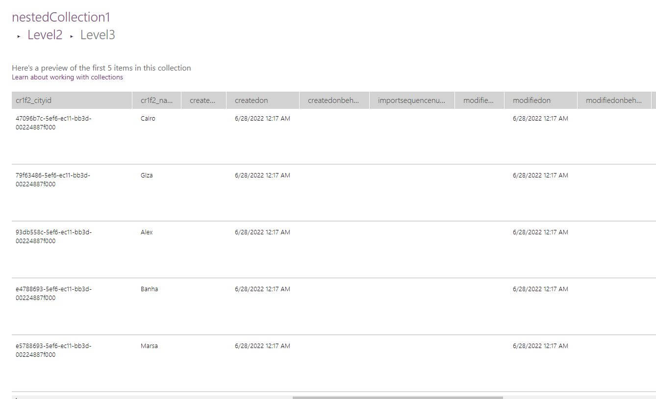 Nested Collection In Powerapps 3 Level Power Apps