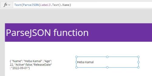 PowerApps Parse JSON Examples | Power Apps