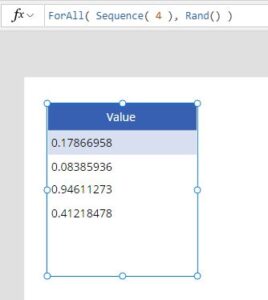 How To Use Sequence Function In PowerApps? | Power Apps