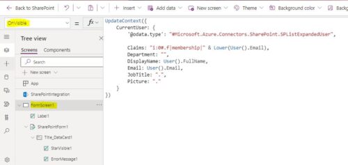 Set Combo Box Default To Current User And Save In SharePoint List Person Column. | Microsoft ...