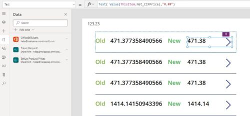 How To Format Text In Powerapps Powerapps Convert Text To Other Data Types Power Apps 4749