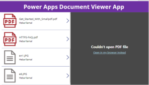 PowerApps Document Viewer: View Word, Excel, PDF & PowerPoint Files In Power Apps | Power Apps