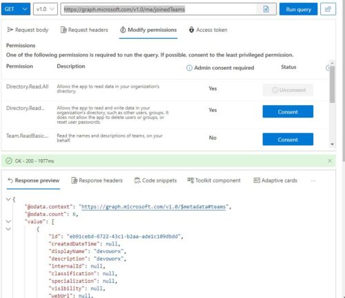 Introduction To Microsoft Graph Api With Examples Graph Api 9176
