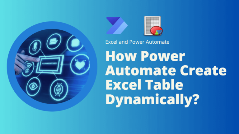 How Power Automate Create Excel Table Dynamically Power Platform Geeks