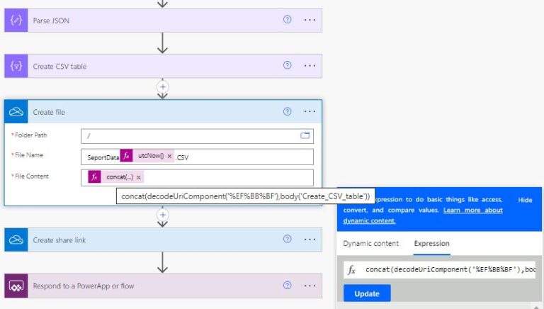 How To Make A Csv File Utf 8 Encoded Power Automate