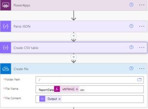How To Export Power Apps To Excel File? | Power Automate