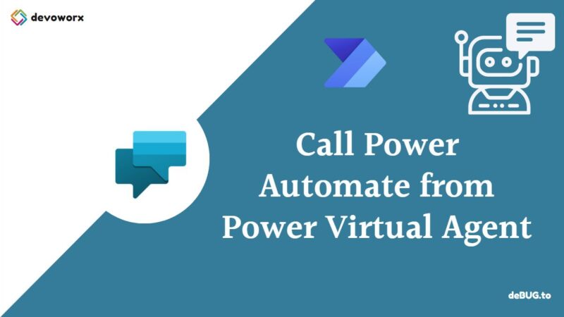 Call Power Automate Flow From Power Virtual Agent | Power Virtual Agent
